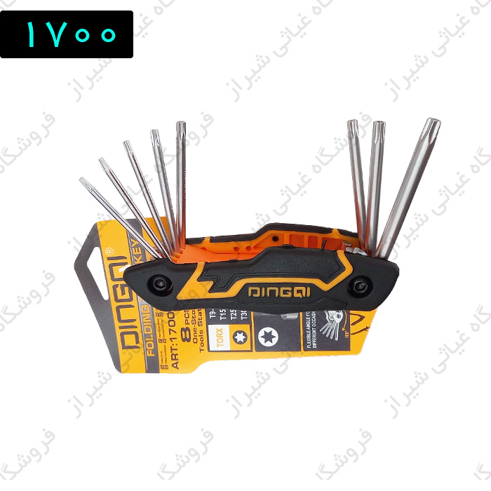 قیمت و خرید آچار آلن چاقویی ستاره ای دسته فایبر دینچی - فروشگاه غیاثی شیراز